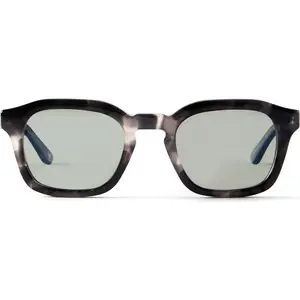 FRENCH KIWIS EYEWEAR Oscar Square Frame Sunglasses - Grey/tortoise