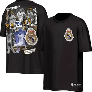 OUTERSTUFF Real Madrid Oversized Ransom T-shirt - Black