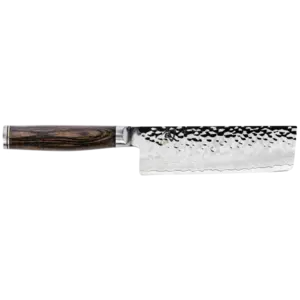 SHUN CUTLERY Premier Nakiri Vegetable Knife - Walnut