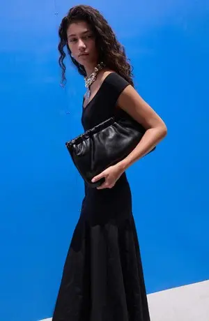 Mango Fitted Open Back Bodysuit