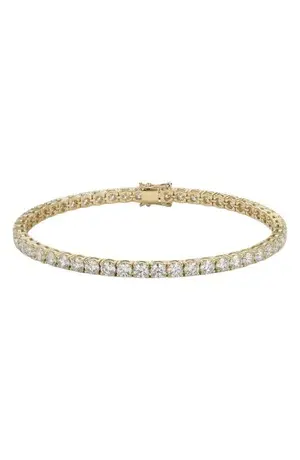 THE M JEWELERS The M Jeweler's Essential Cubic Zirconia Tennis Bracelet - Gold