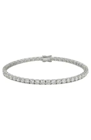 THE M JEWELERS The M Jeweler's Essential Cubic Zirconia Tennis Bracelet - Silver
