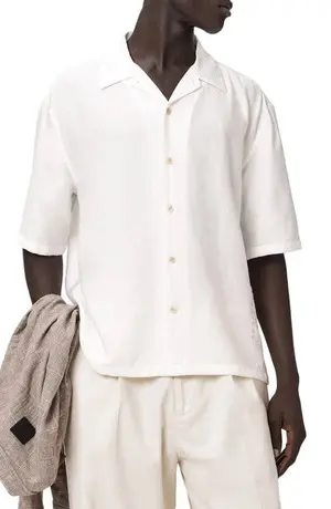 ALLSAINTS Purley Button-up Camp Shirt