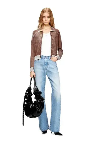 DIESEL® Grab-d Large Faux Leather Hobo Shoulder Bag
