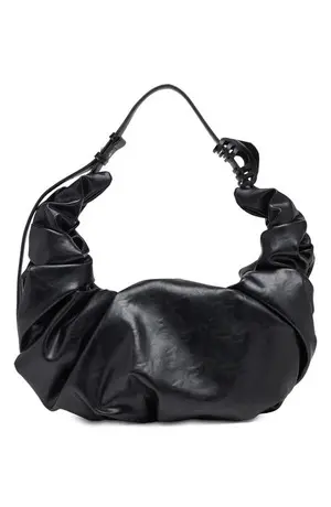 DIESEL® Grab-d Large Faux Leather Hobo Shoulder Bag