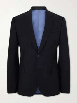 Paul Smith Wool-twill Suit Jacket - Black