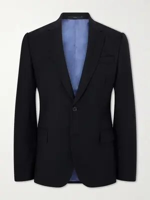 Paul Smith Wool-twill Suit Jacket - Black