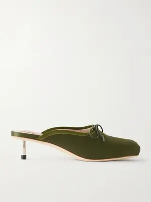 Le Monde Beryl Simone Rocha Mules - Green