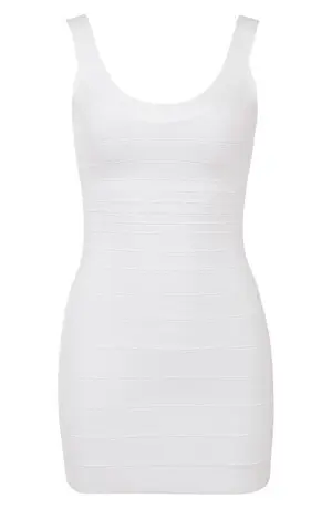 House Of Cb Bandage Mini Dress - White