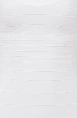 House Of Cb Bandage Mini Dress - White