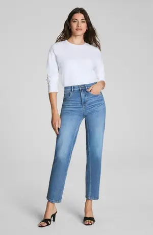 Spanx Spanxshape™ Authentic 360 High Waist '90s Straight Leg Jeans