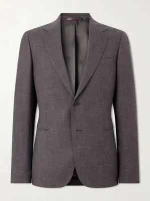 Mr P. Wool, Silk And Linen-blend Suit Jacket