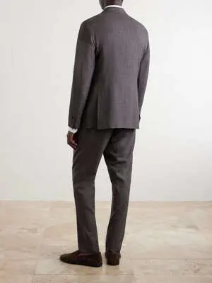 Mr P. Wool, Silk And Linen-blend Suit Jacket