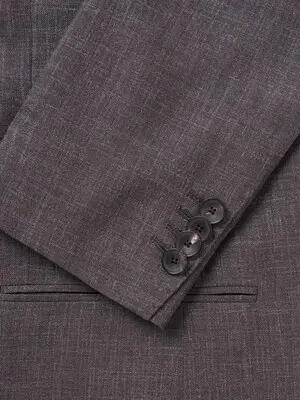 Mr P. Wool, Silk And Linen-blend Suit Jacket