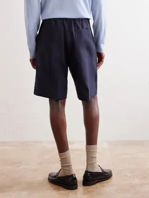 Paul Smith Straight-leg Linen Shorts