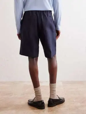 Paul Smith Straight-leg Linen Shorts