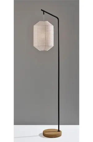 ADESSO Keanu Floor Lamp - Black