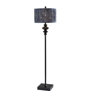 ADESSO Samira Floor Lamp - Black