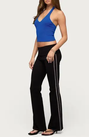 EDIKTED Vespera Rib Halter Top