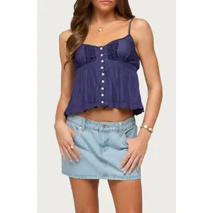 EDIKTED Halsey Ruffle Babydoll Camisole
