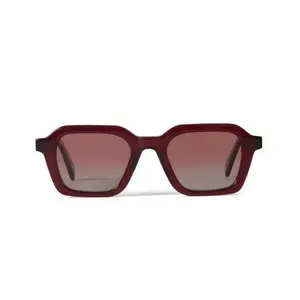 FRENCH KIWIS EYEWEAR Lennox Sunglasses Clear/red