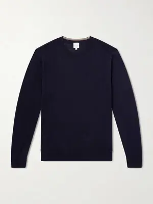 Paul Smith Merino Wool Sweater - Blue