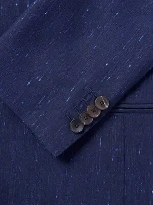 Mr P. Wool And Silk-blend Dupioni Suit Jacket