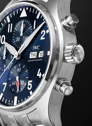 IWC SCHAFFHAUSEN Pilot's Automatic Chronograph 43mm Stainless Steel Watch