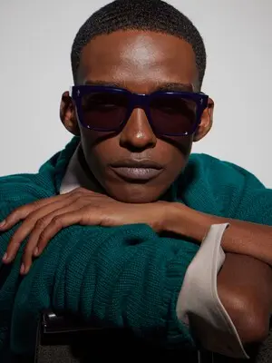 JACQUES MARIE MAGE Torino Square-frame Sunglasses