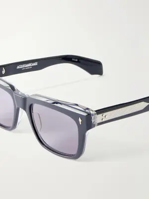 JACQUES MARIE MAGE Torino Square-frame Sunglasses
