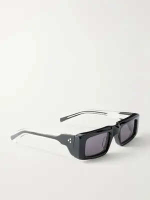 JACQUES MARIE MAGE Rimbaud Square-frame Acetate Sunglasses