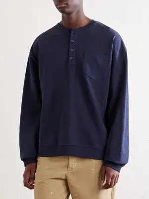 FRIZMWORKS Cotton-jersey T-shirt - Blue