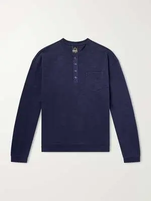 FRIZMWORKS Cotton-jersey T-shirt - Navy