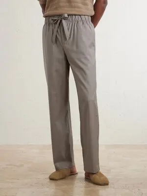Frescobol Carioca Luan Wool Drawstring Trousers