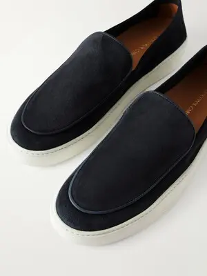 Frescobol Carioca Vela Suede Loafers