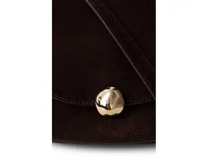 Madewell The Dakota Saddle Bag Handbags Dark Carob