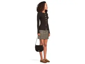 Madewell The Dakota Saddle Bag Handbags Dark Carob