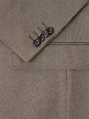 Canali Kei Wool Suit Jacket