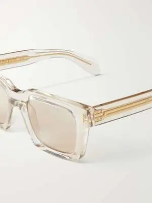 CUTLER AND GROSS Square-frame Acetate Sunglasses - Neutral