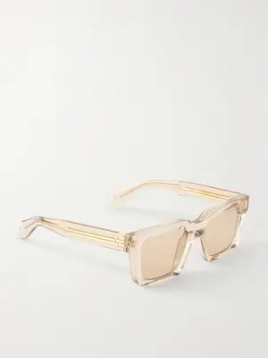 CUTLER AND GROSS Square Frame Acetate Sunglasses