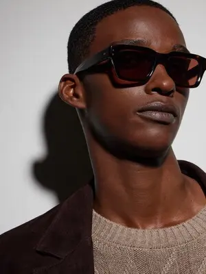 CUTLER AND GROSS 1432 Square-frame Acetate Sunglasses