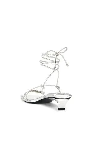 Rag & Bone Liv Strappy Sandal In Metallic