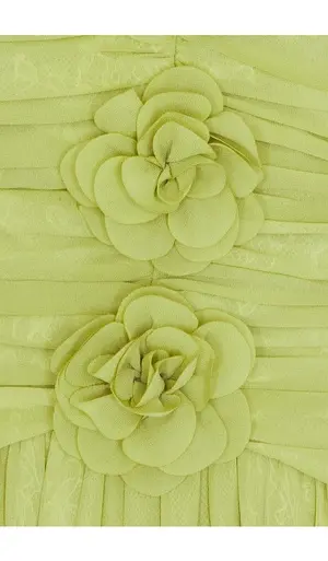 V. CHAPMAN Persephone Dress In Sage