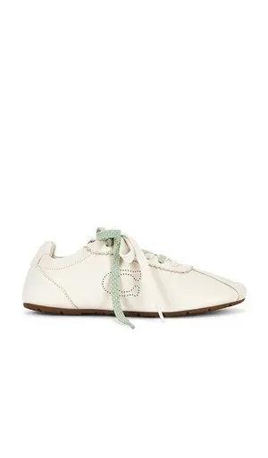 COACH Soft Leather Lace-up Sneakers