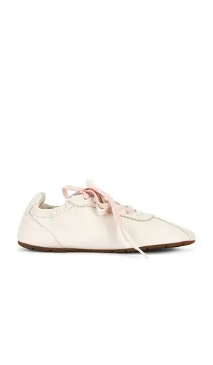 COACH Soft Leather Lace-up Sneakers