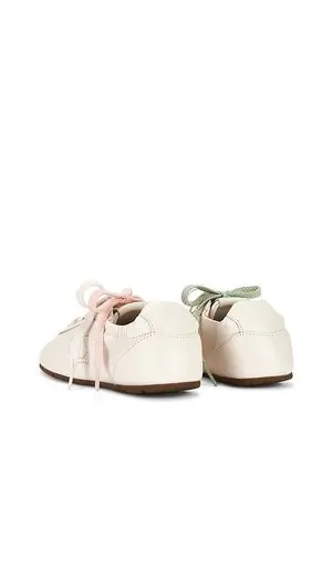 COACH Soft Leather Lace-up Sneakers