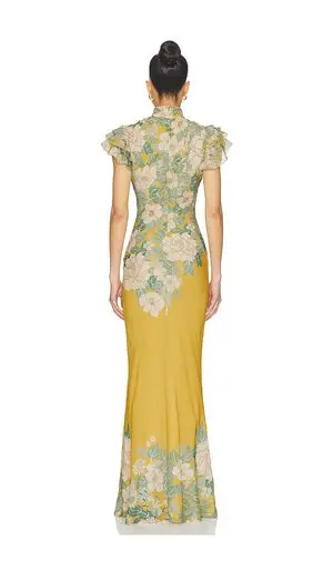 SAU LEE Stella Chiffon Dress