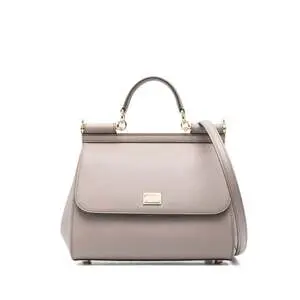 Dolce & Gabbana Neutrals Tote Bags - Cream
