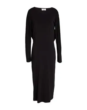 MEIMEIJ Midi Dress Size Acetate, Polyamide, Elastane - Black