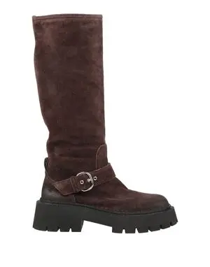 VIC MATIE Boot Chocolate Size Leather